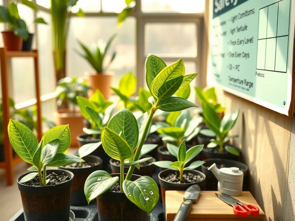 How to Care for Schefflera Arboricola Seedlings - Bright Indirect Light ...